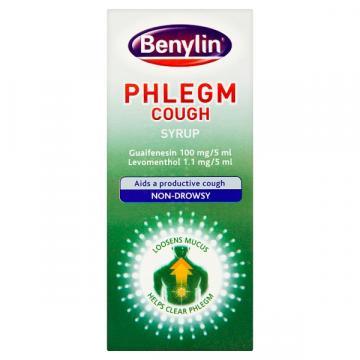 Benylin Phlegm Cough Syrup 125ml | Discount Medicines