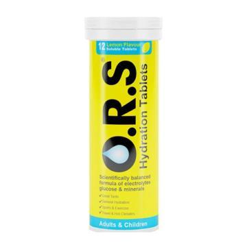 O.R.S Hydration Tablets Lemon 12s | Discount Medicines